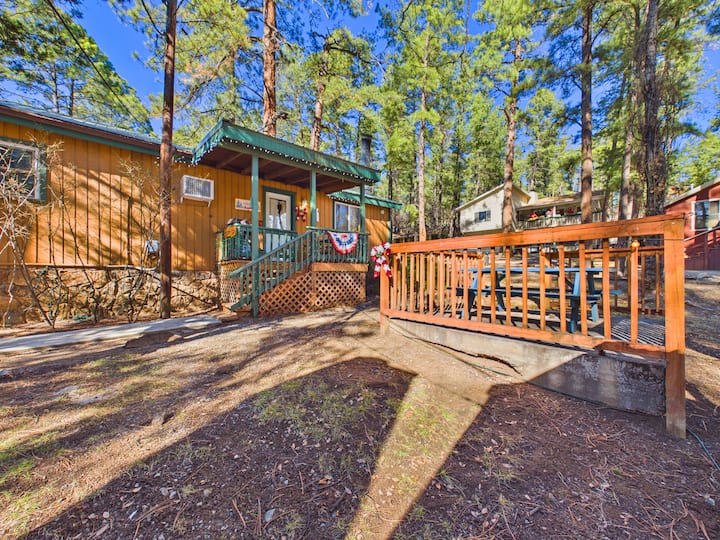 Salmon Run - Cozy Studio @ Whispering Pine Cabins - Ruidoso, NM