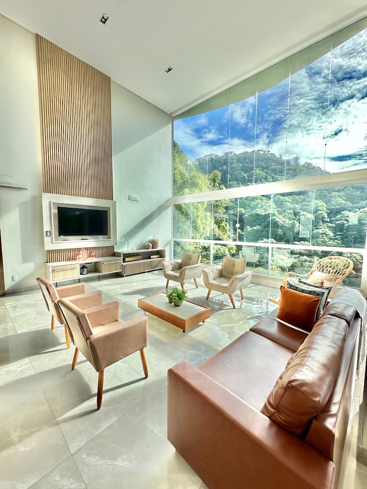 Casa 5 Suítes - Vista Do Ipê -Domingos Martins/es - Domingos Martins