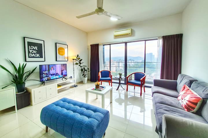 Highfloor Mountain View Apt*ioi*pfcc*lrt@setiawalk - Puchong
