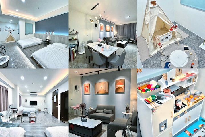 【嚴選包棟】平日4位就能包棟｜麻將｜礁溪泡湯 Netflix｜switch｜抓周｜兩房4+6 - 우제 향