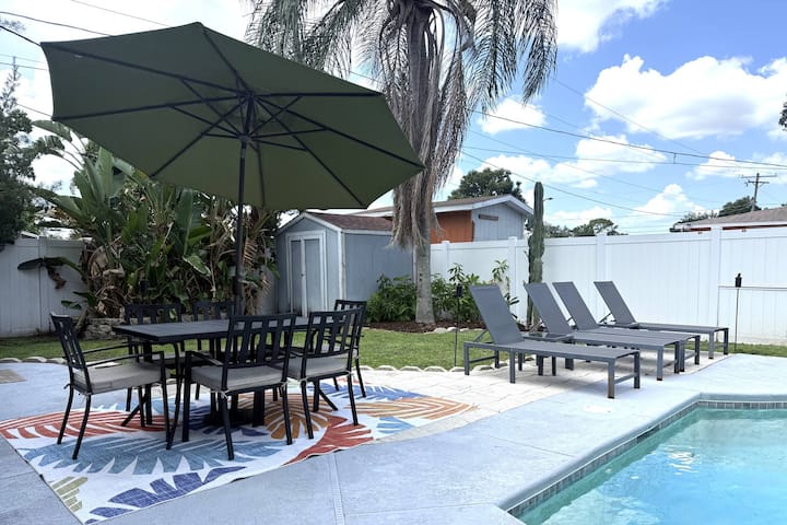 Heated Pool|hot Tub|snowbird Discount|pet Friendly - Tampa Airport (TPA)