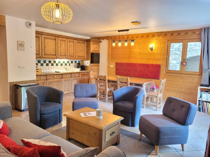 Au Pied Des Pistes T4 Pour 6 /8 Personnes - Chantemerle
