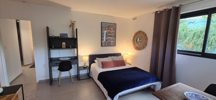 Studio Climatisé Ds Villa, Quartier Calme - Balma