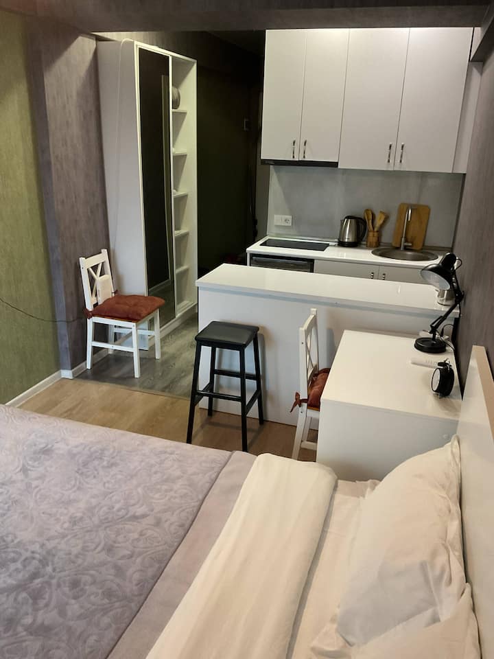 A New Apartment With View On The City - Tiflis