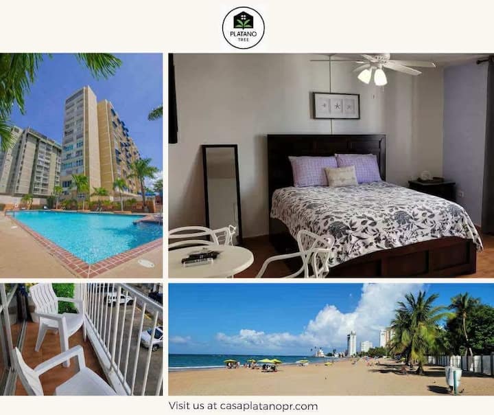 Isla Verde Studio | Steps To Beach •Pool & Parking - Puerto Rico