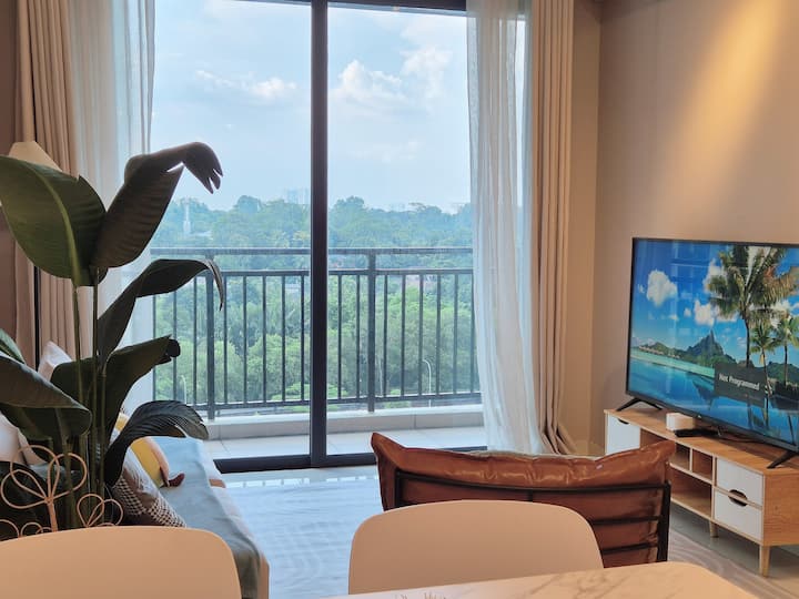 Serenity 2 Rooms For 3, Close To Ciq Check Point] - Johor Bahru