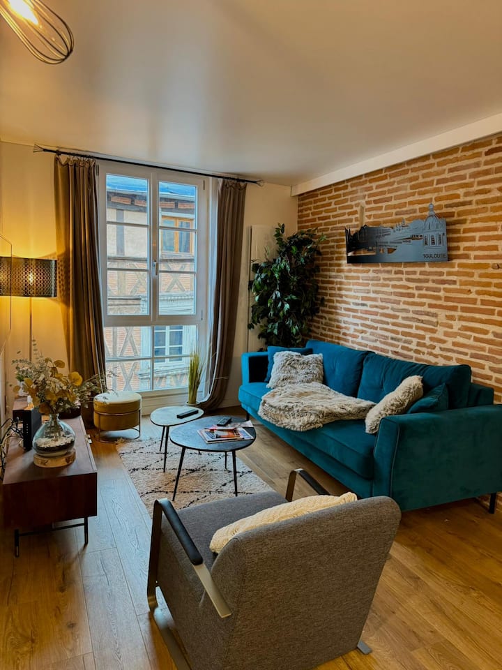 Superbe Appartement En Plein Coeur Des Carmes - Toulouse