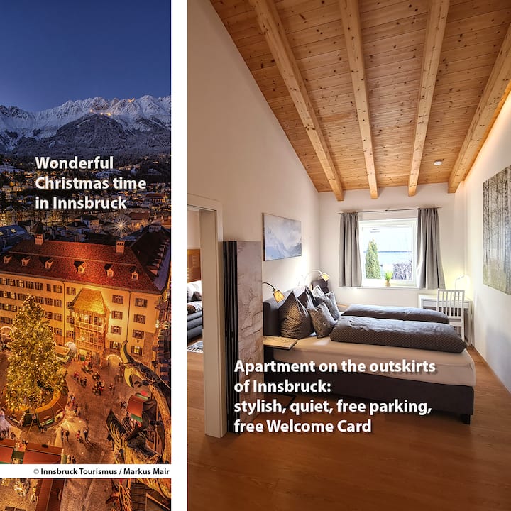 2-room Apartment, Parking Space, A/c, 2-3 People - Innsbruck