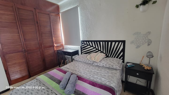 Céntrica Alcoba 3 - Tortuga - Cancún