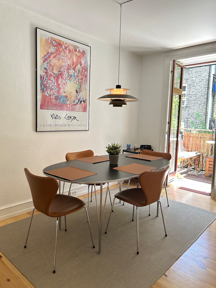 Cozy 1 Bdr. Apartment - Balcony - Copenhague
