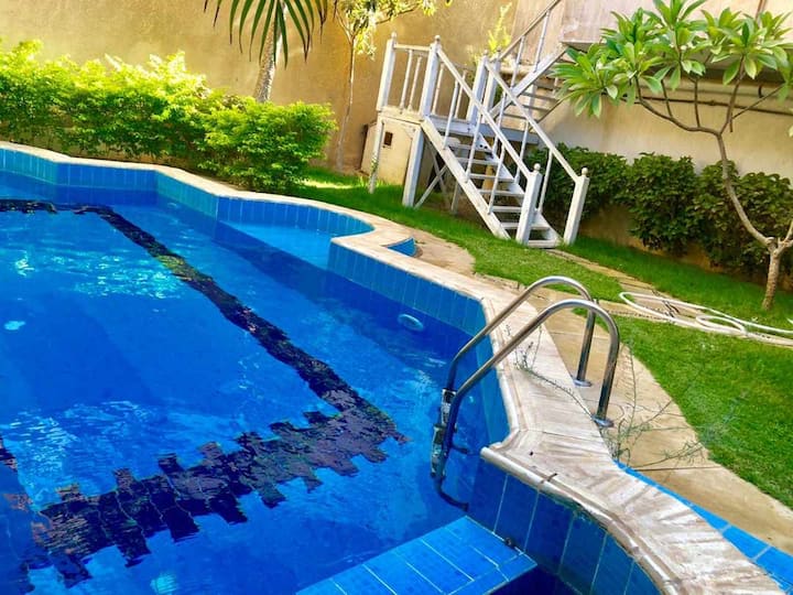 فيلا مبهجة مع مسبح وحديقة رائعة - Egypt