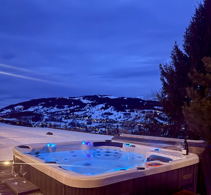 Chalet Sophia
•Jacuzzi & Sauna• 
Proche Megève - Combloux