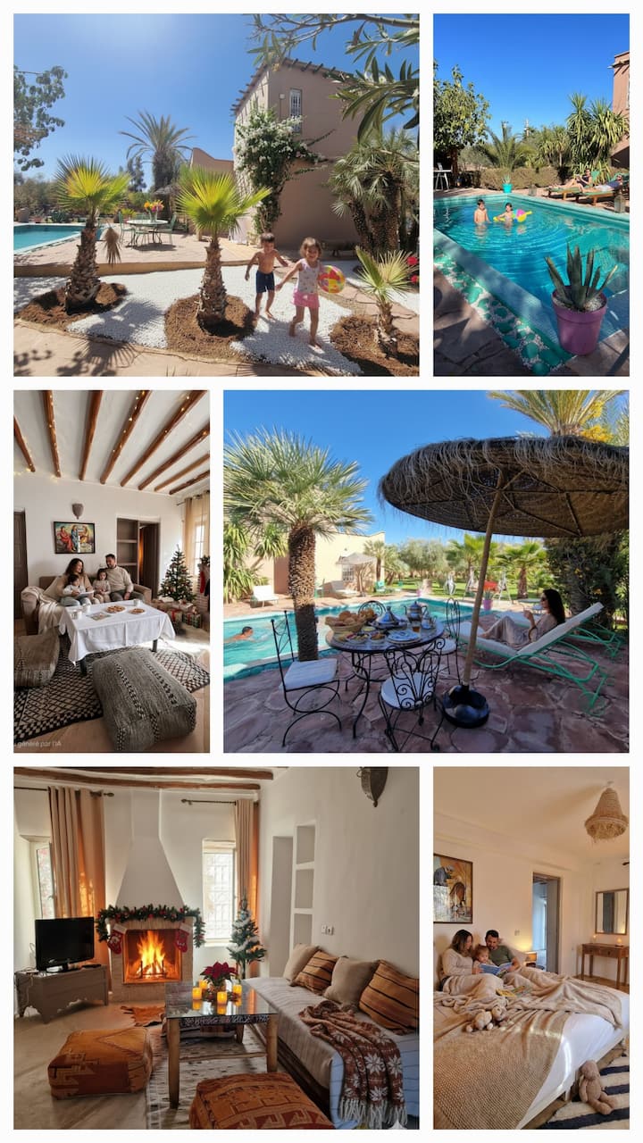 Manzal Lahbab: 14 à  18 Personnes, Cadre Champêtre - Marrakech