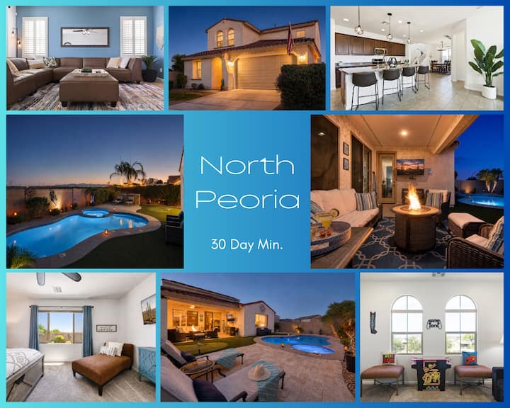 Spacious 5br W/ Main Flr Suite, Saltwtr Pool & Spa - Sun City West, AZ