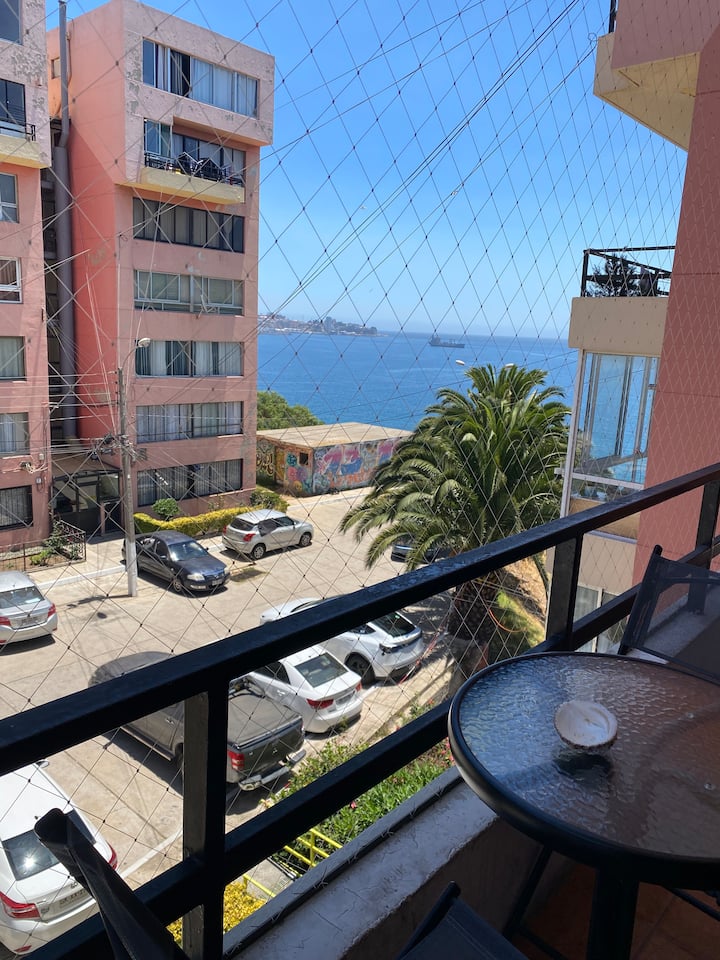 Depto Cerro Placeres Con Vista Al Mar. - Valparaíso