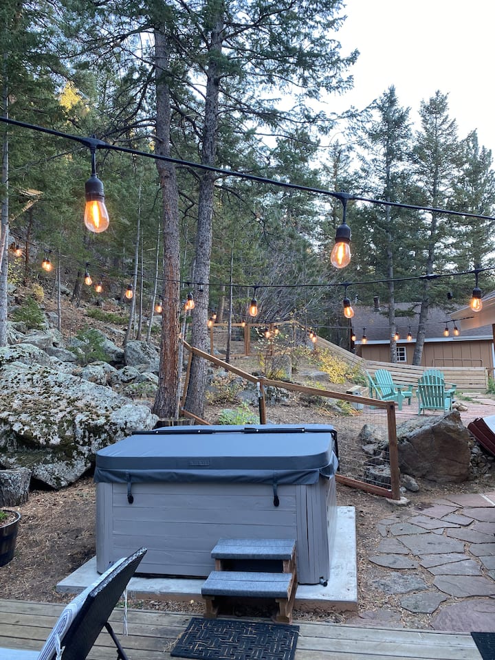 Alpine Escape-cozy Private Get Away With Hot Tub - Allenspark, CO