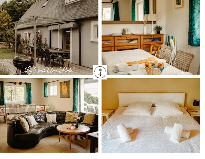 La Cour Aux Puits – Gîte Cosy 11 Pers-honfleur - Honfleur