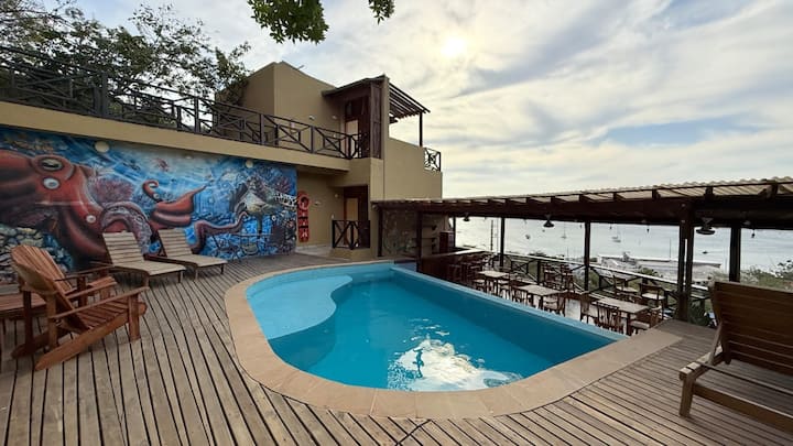 Cabaña Con Vista Al Mar Y Atardeceres Asombrosos - Taganga