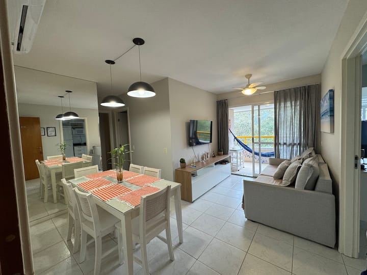 Ap São Lourenço Serviço De Praia Na Riviera Mod 8 - Bertioga