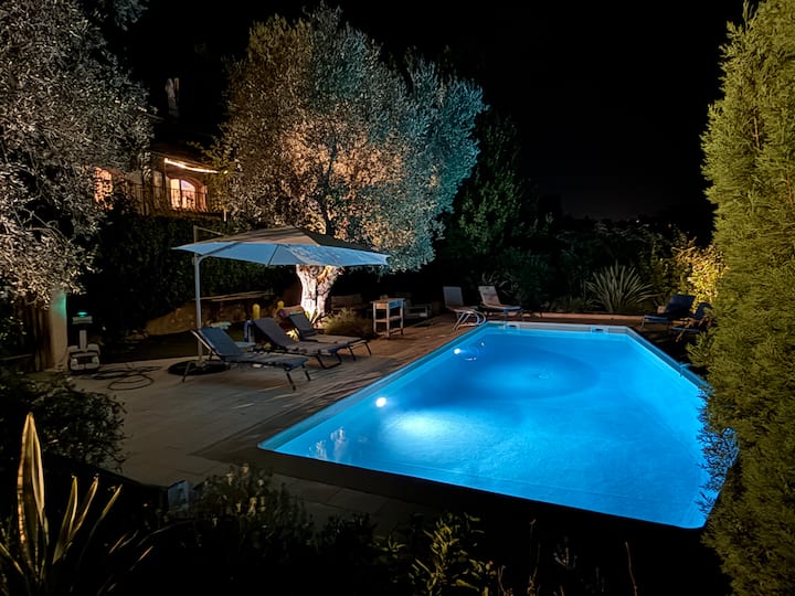 Charmant Studio Indépendant Entouré D'oliviers. - Mougins