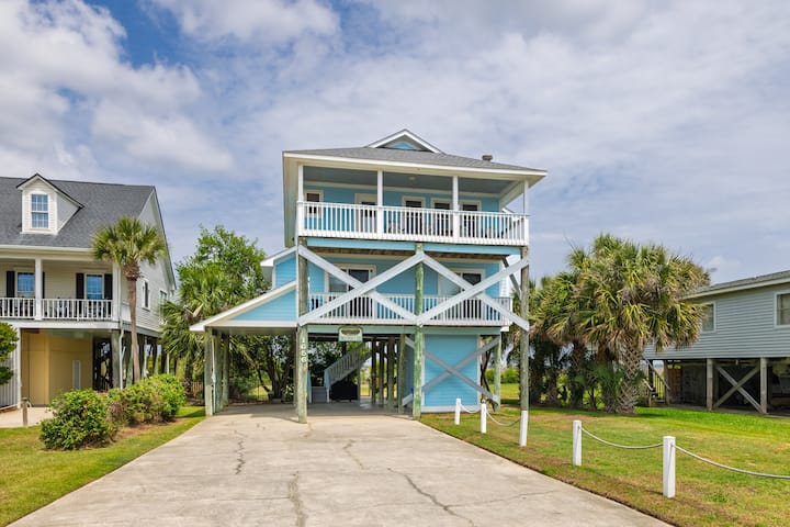 Stay @ Once Upon A Tide ~ Marsh & Ocean Views! ~ - Folly Beach, SC