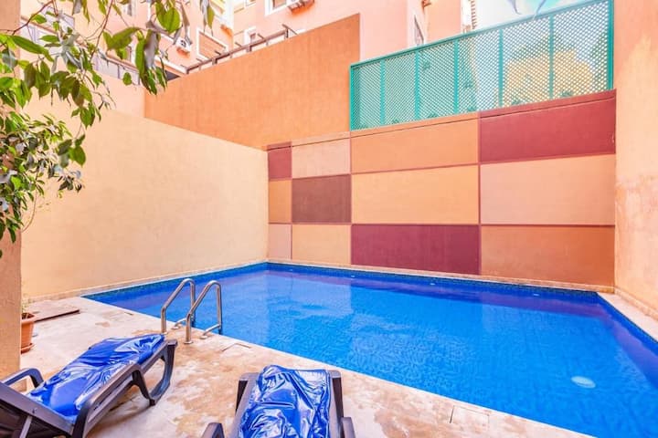 Quiet 2br Apartment With Pool & Parking - Marruecos