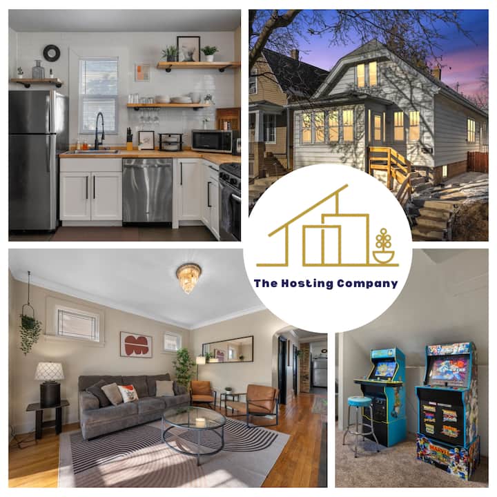 Heart Of Bayview | Arcade Room | 5br | Fenced Yard - Milwaukee