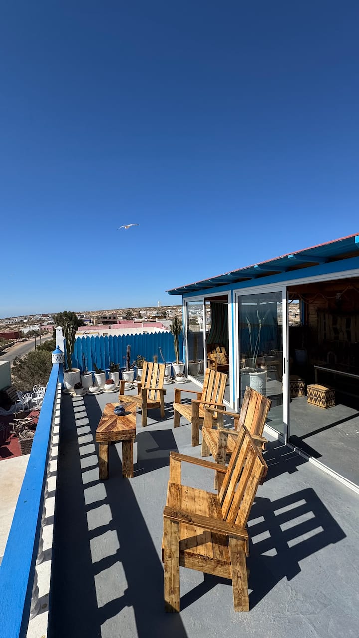 Magnifique Villa Avec La Plus Haute Vue Mer - Sidi Kaouki