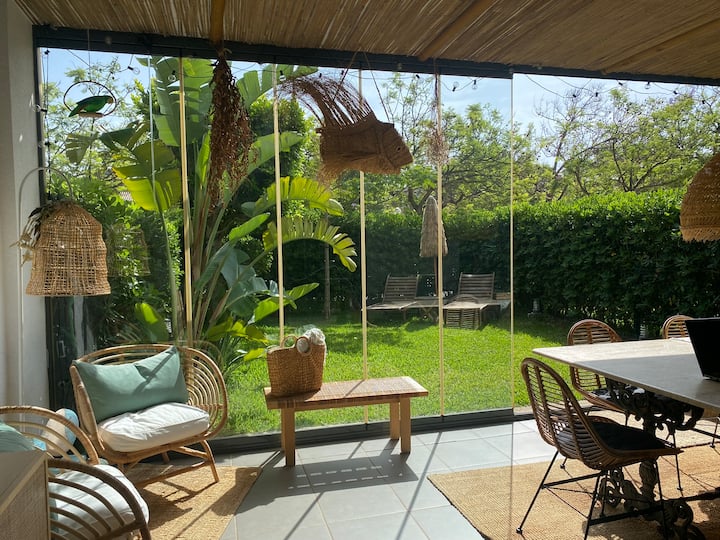 Precioso Apartamento Con Jardín Privado - 哈韋亞