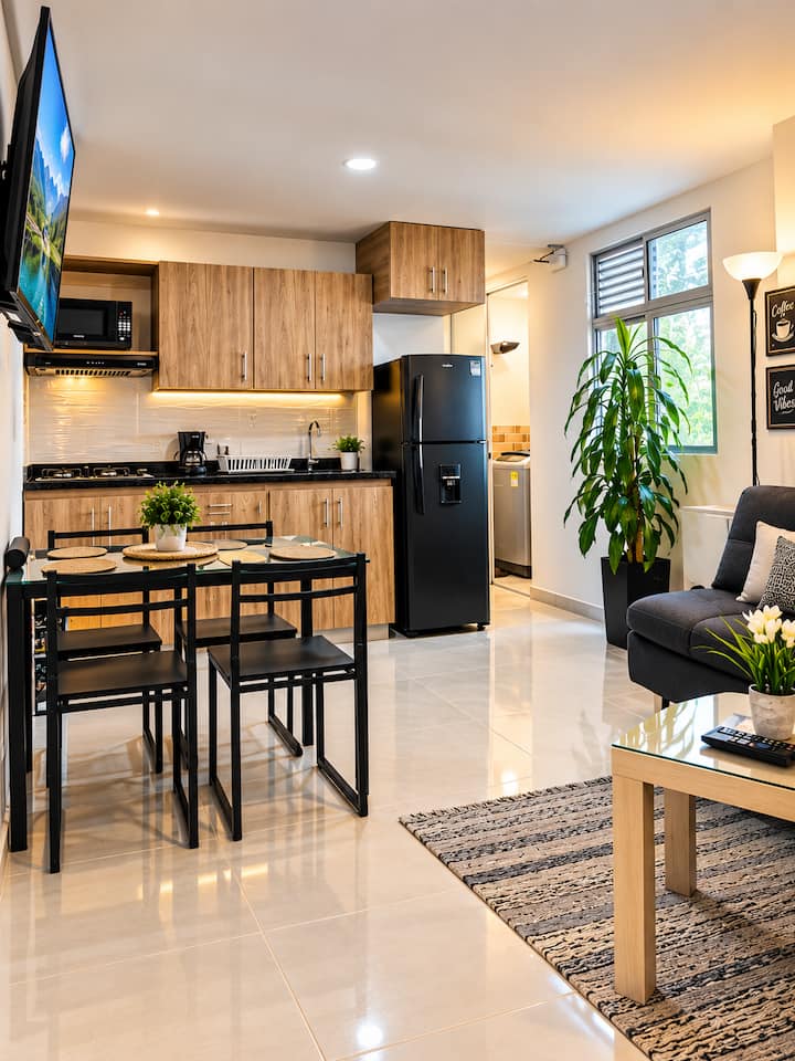 302 Apt 3 Bedrooms Up To 9 Guests Near Poblado - Medellín