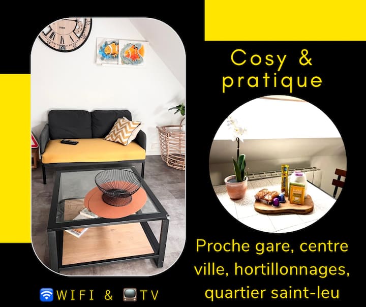 Appt Cosy & Pratique - Proche Gare Et Centre-ville - Amiens