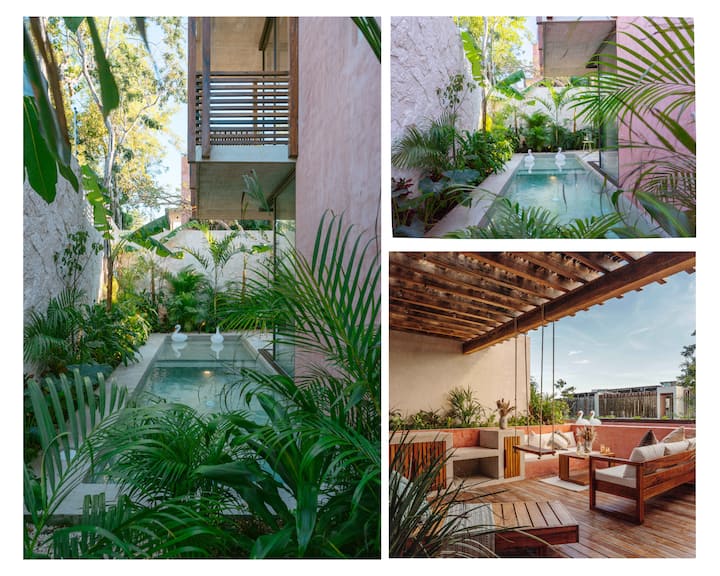 Luxury Villa In Tulum -3 Bedrooms +Vip Beach Club - Tulum