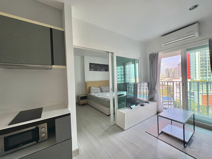 9 .曼谷Sathorn Wi-fi 500mbps健身房泳池 Terminal 21 Rama 3 - 