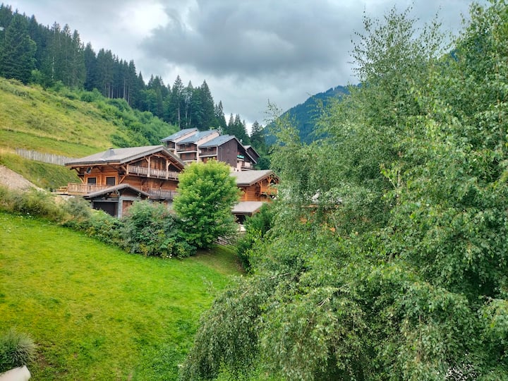 Superbe Appartement Aux Pieds Des Pistes - Praz De Lys Sommand