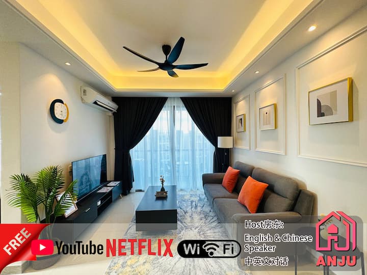 Lovely 1br Unit At R&f Princess By Anju - Woodlands