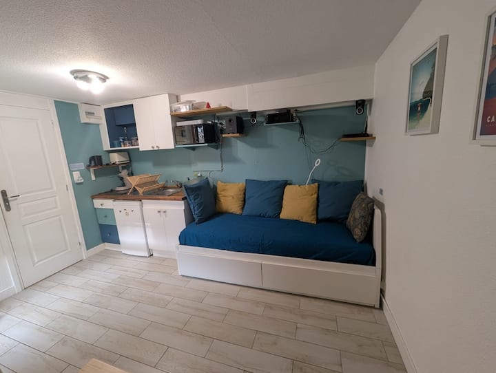 Petit Studio Avec Terrasse, Accès Direct Au Lac - Carcans