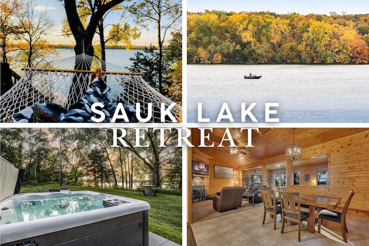 Lakefront Hot Tub - Cabin W/ Views, Fire Pit, Dock, Kayaks & Pontoon! - Minnesota