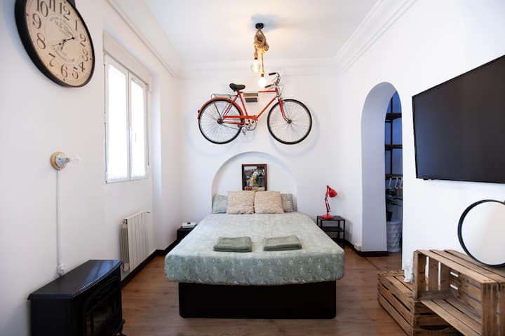 Acogedor Hogar Estilo Industrial Pta.ángel - Madrid