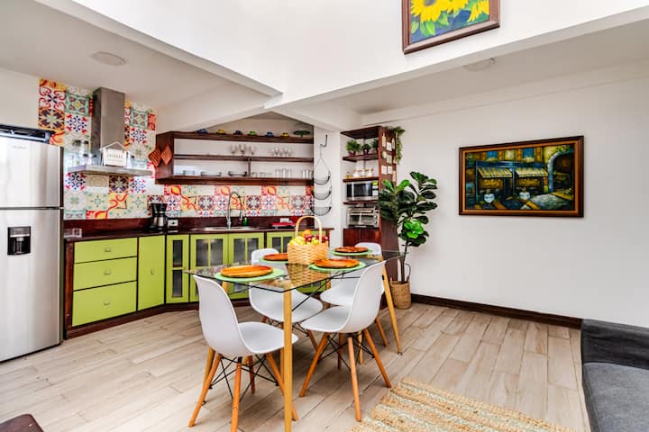 Casa Viga San José. ¡Hermoso Y Seguro Apartamento! - San José, Costa Rica