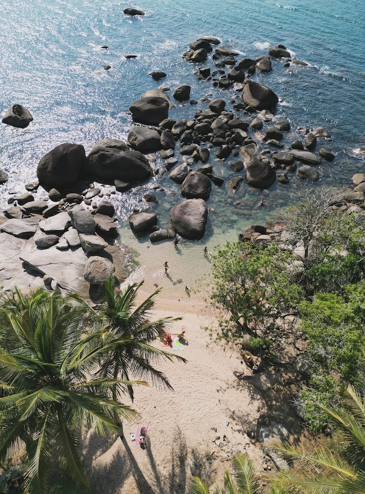 Chalé Oásis -  Wi-fi; Estacionamento; Pet-friendly - Ilhabela