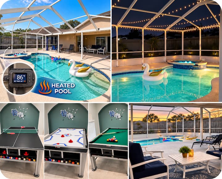 Resort Pool/ Hot Tub/game Room Near Tampa Airport - Tampa, FL