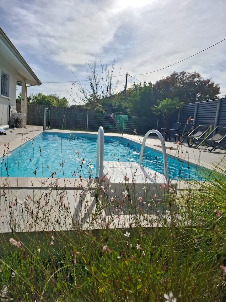 Cheou Maison 3* Piscine Proche Océan Forêt - Mimizan