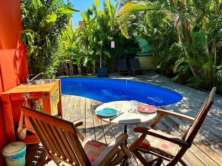 Studio Cosy Avec Piscine Au Centre-ville. - La Réunion