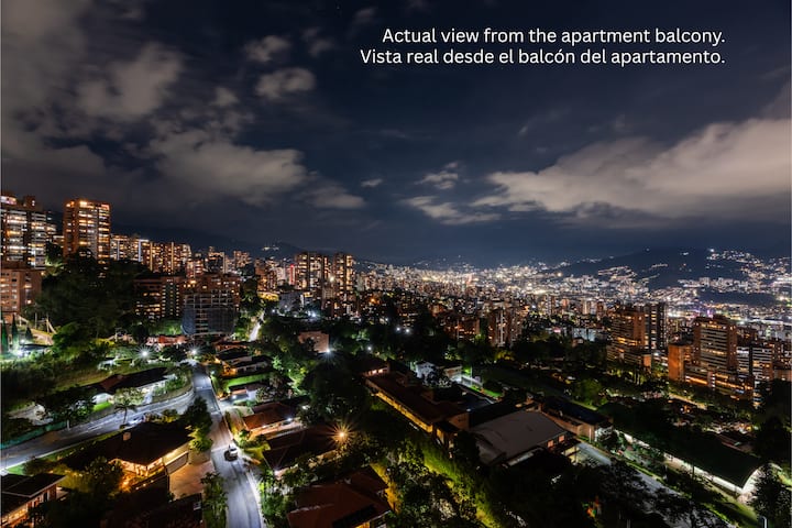 Stunning Views From 25th-floor Condo! El Poblado! - Medellín, Colombia