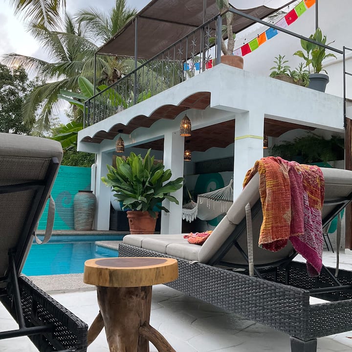 Casa Buen Vibras. Paradise. W/ Beach Gear & Bikes - Lo de Marcos