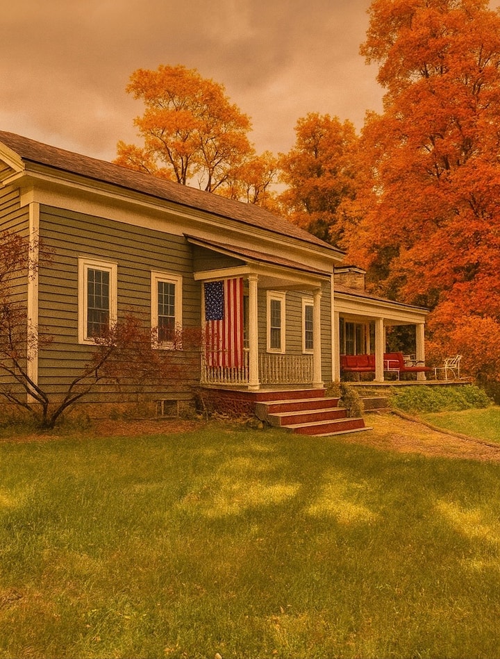 Family Farmhouse ~ Sleeps 12 ~ Balloon Fest 30 Min - Bolton Landing