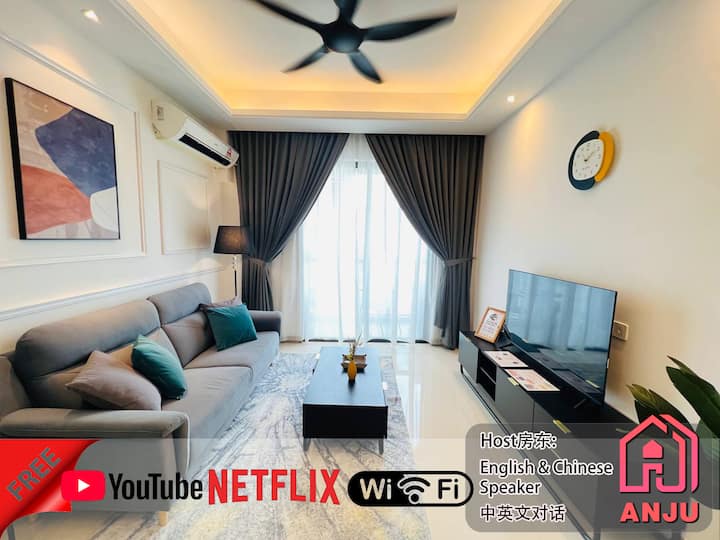 Sea View 1br Of Dual-key R&f Princess Cove By Anju - Johor