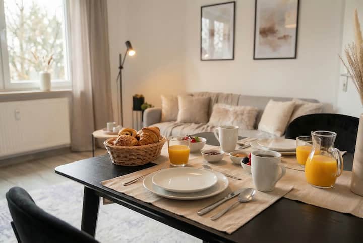 Milpau: Design-apartment - Top Lage - Parkplatz - Gladbeck