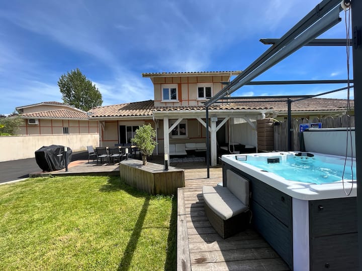 Superbe Villa Jacuzzi - Bassin D’arcachon 8 Pers. - Gironde