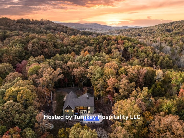 Pool * Theater * Hottub * Sleeps 18 * 5 Min Town - Blue Ridge, GA